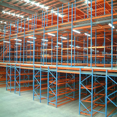 Heavy Duty Industrial Warehouse Platform Baja Rak Mezzanine Lantai Rak ...