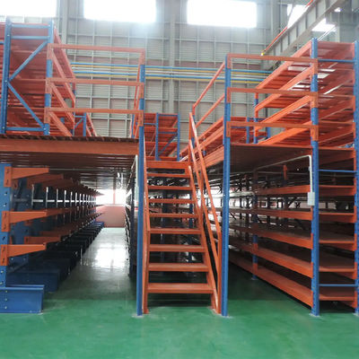 Heavy Duty Industrial Warehouse Platform Baja Rak Mezzanine Lantai Rak ...